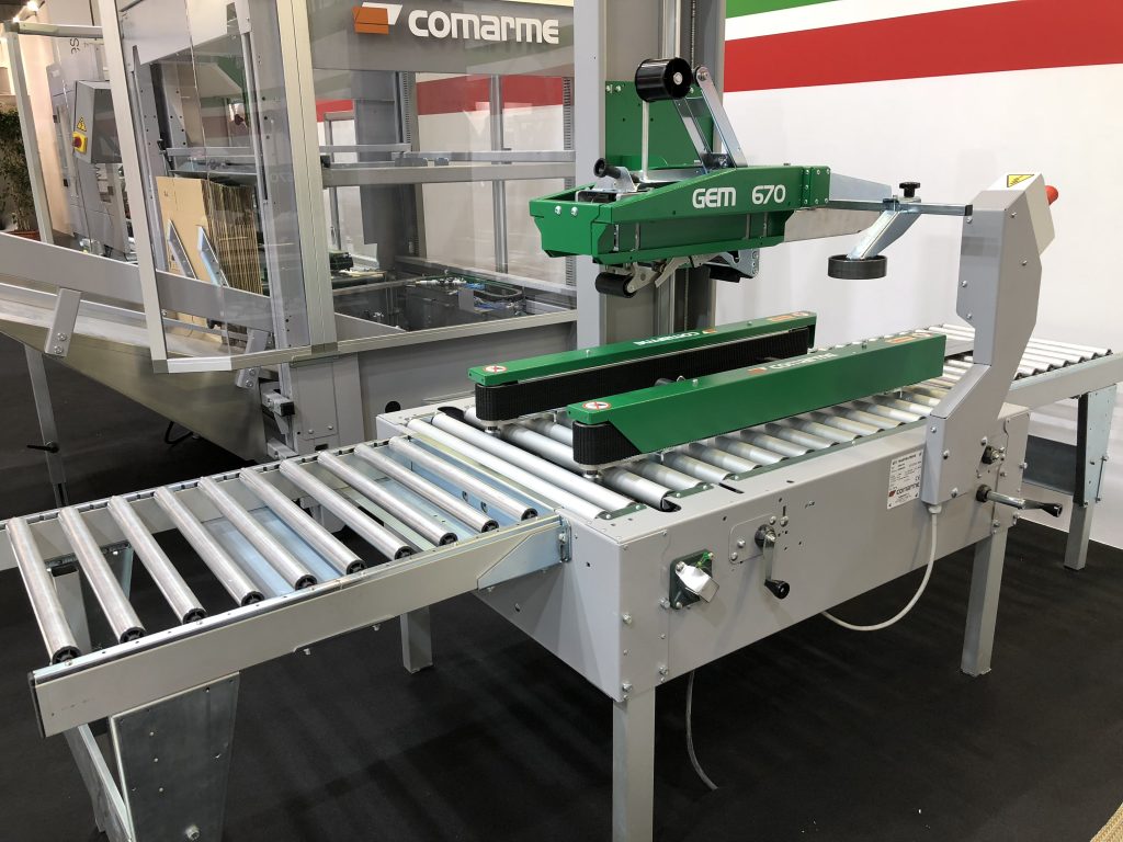 Precintadoras GEM 520 - GEM 670 - GEM 820 - Comarme ibérica